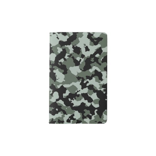 Military Green Camouflage Pattern Pocket Moleskine Notebook | Zazzle.com