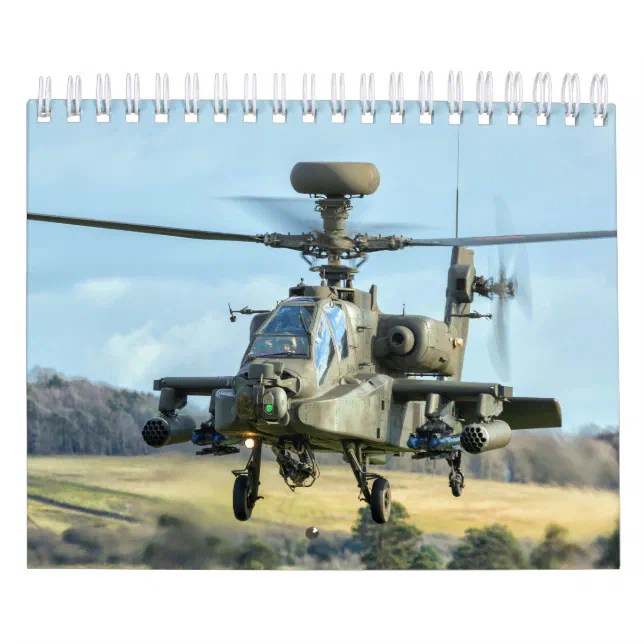 Military Helicopters Calendar | Zazzle