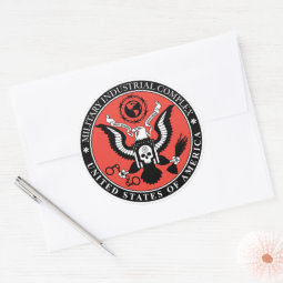 Military Industrial Complex Sticker | Zazzle