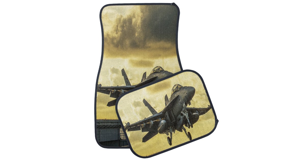 Military Jet Car Floor Mats | Zazzle