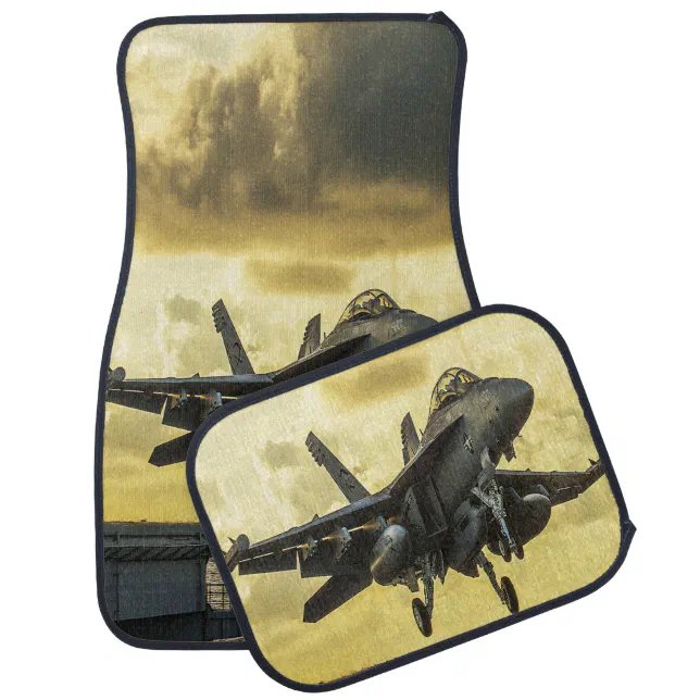 Military Jet Car Floor Mats | Zazzle