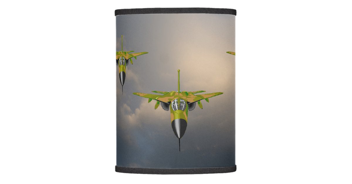 MILITARY JET LAMP SHADE | Zazzle