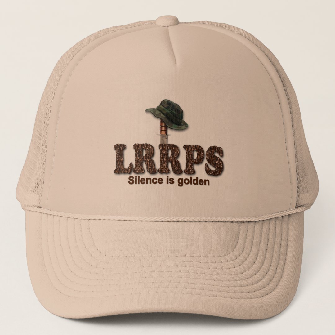 Military LRRP LRRPS Recon Snipers Army Marines Trucker Hat | Zazzle
