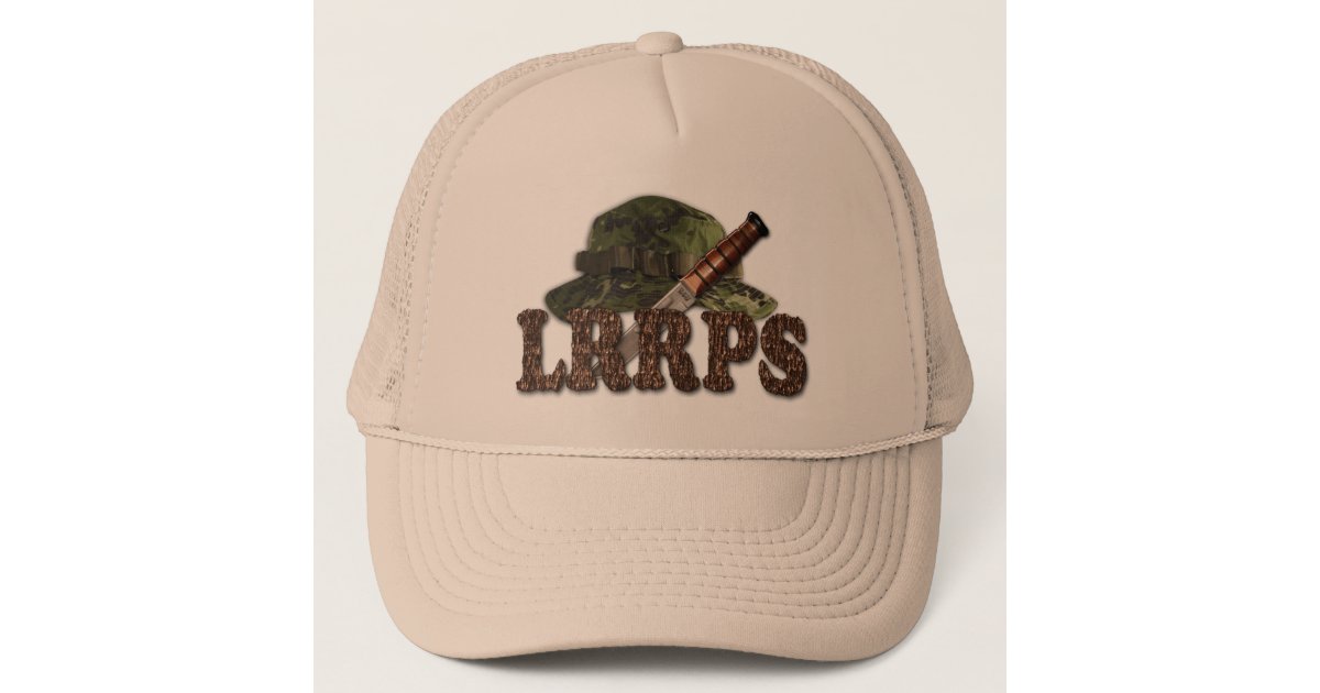 military LRRP LRRPS Recon Snipers Army Rangers Trucker Hat | Zazzle