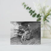Military Motorcycle EMT, 1910s Postcard | Zazzle