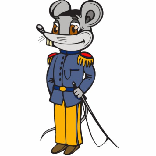 Military Mouse Solider Cutout | Zazzle