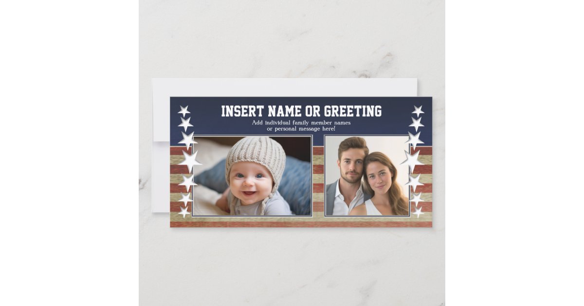 Military / Patriotic Photo Card | Zazzle