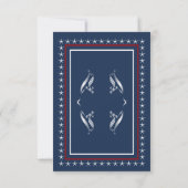 Military Patriotic Wedding Reception Cards | Zazzle
