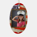 Military Photo Ceramic Ornament | Zazzle
