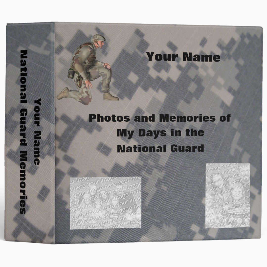 Military Photo Memory album Binder | Zazzle