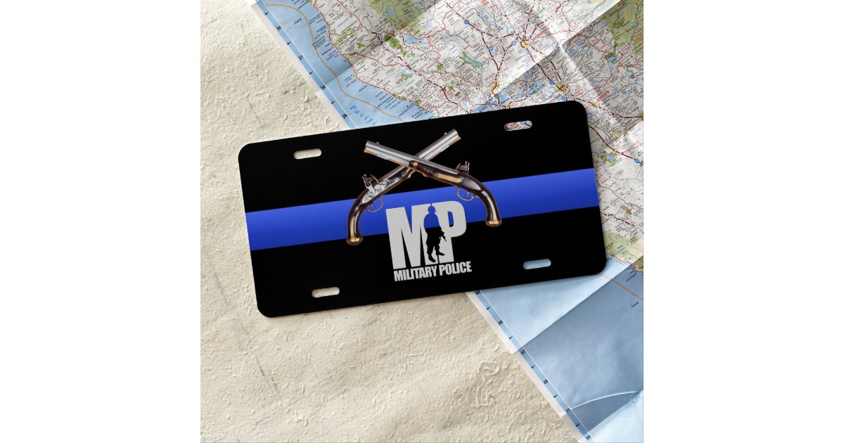 Military Police License Plate | Zazzle
