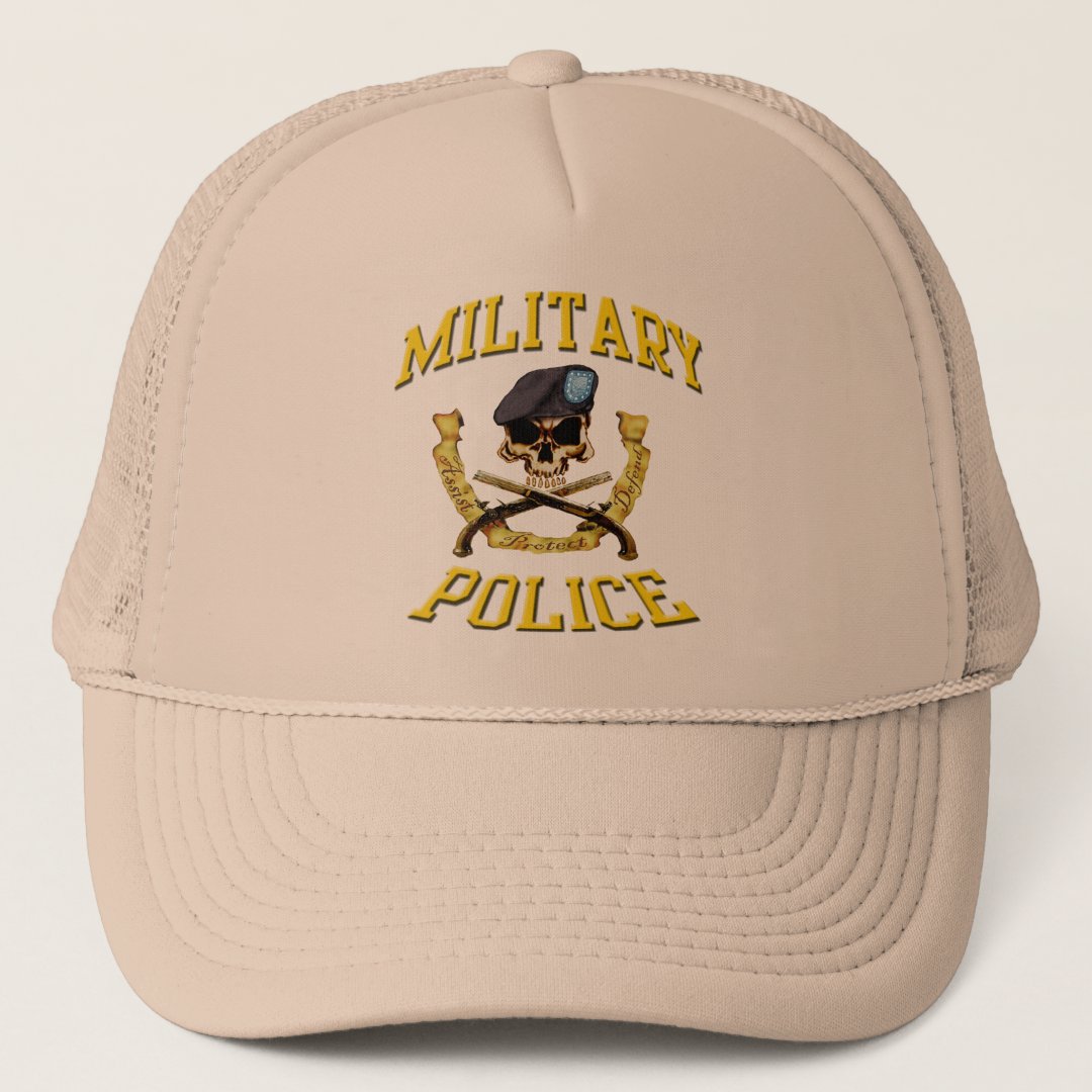Military Police Skull Cap | Zazzle