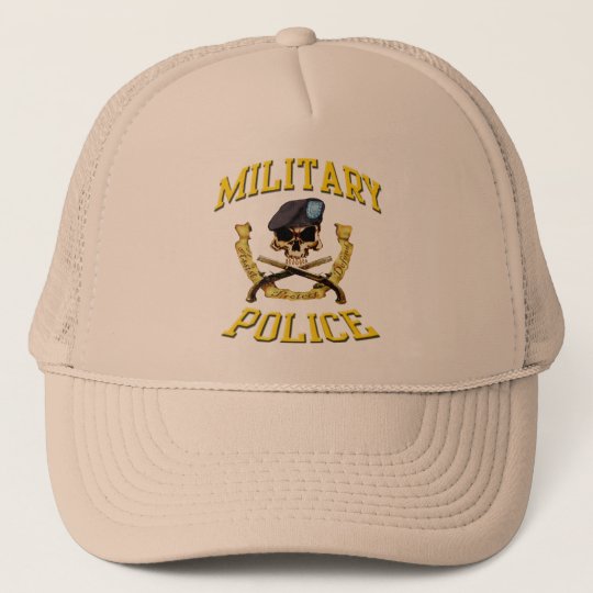 Military Police Skull Cap | Zazzle.com
