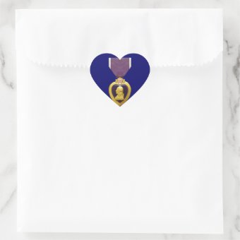 Military Purple Heart Medal Sticker | Zazzle