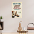 Military Retirement Farewell Welcome Sign | Zazzle
