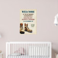 Military Retirement Farewell Welcome Sign | Zazzle