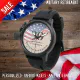 Military Retirement Us Flag Army Navy Airforce Blk Watch | Zazzle
