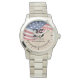 Military Retirement Us Flag Army Navy Airforce Slv Watch | Zazzle