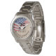 Military Retirement Us Flag Army Navy Airforce Slv Watch | Zazzle