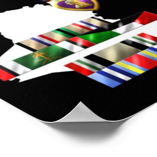 Military Ribbons Poster | Zazzle