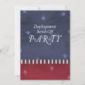 Military Send Off Deployment Party Custom Invitation | Zazzle