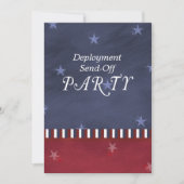 Military Send Off Deployment Party Custom Invitation | Zazzle