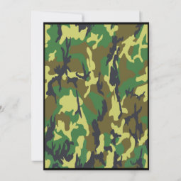 Military Send Off Party Invitation | Zazzle