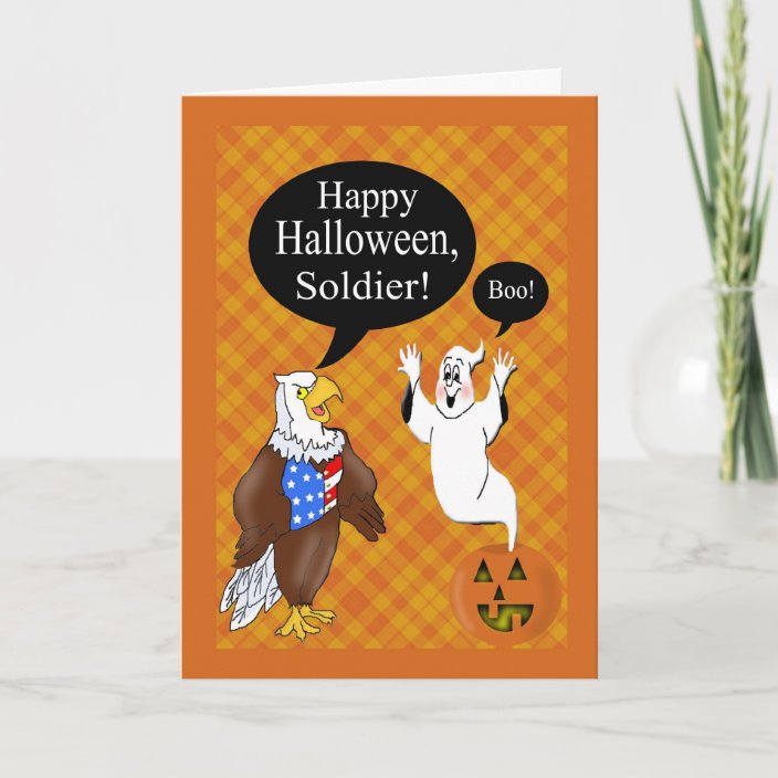 Military Soldier's Halloween Card | Zazzle.com