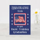 Military Son Basic Training Graduation Card | Zazzle