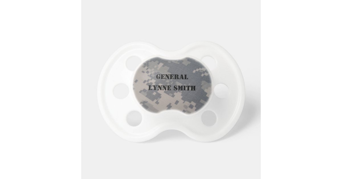 Military Style ACU Design Pacifier | Zazzle