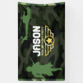 Military Style Party Backdrop Banner | Zazzle
