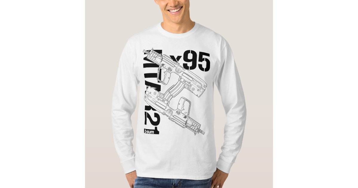military t-shirts IWI X95 Rifle | Zazzle