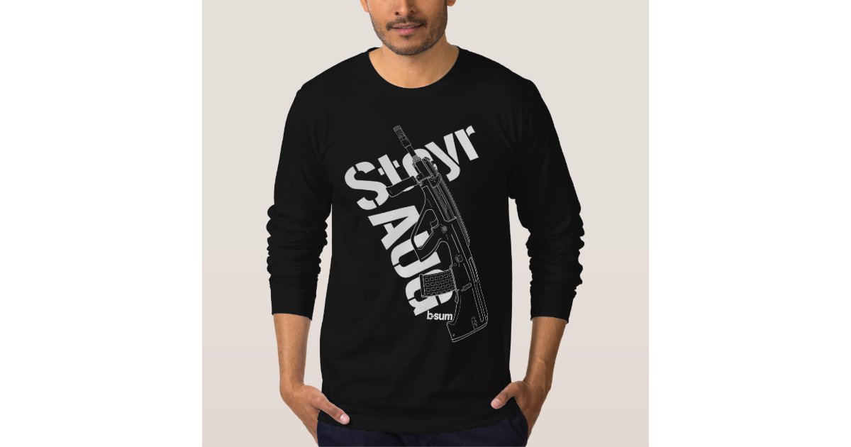 military t-shirts Steyr AUG assault rifle | Zazzle.com