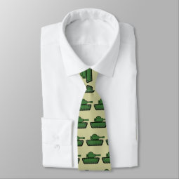 Military Tank Neck Tie | Zazzle