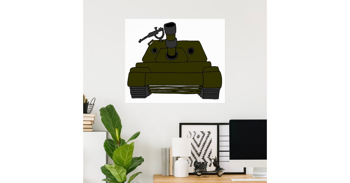 Military Tank Poster | Zazzle