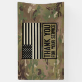 Military - Thank You For Your Service Banner | Zazzle