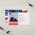Military Veteran Calling Card | Zazzle