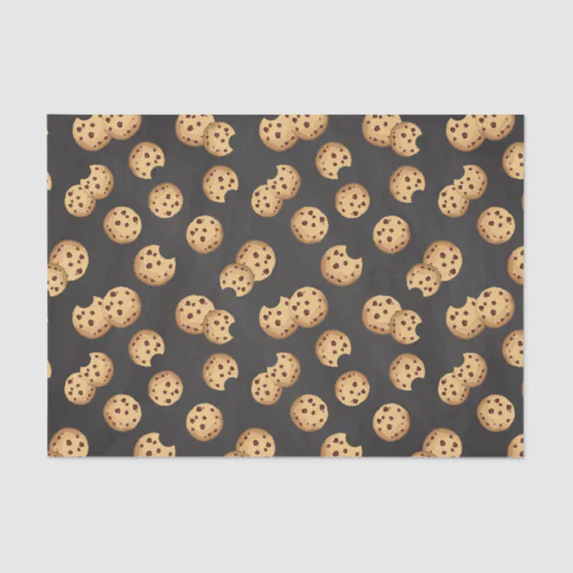 Milk and Cookies Birthday Tissue Paper | Chocolate | Zazzle