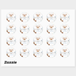 Milk And Cookies Sticker Labels Birthday Party | Zazzle
