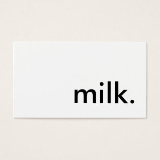 Milk Business Cards & Templates | Zazzle