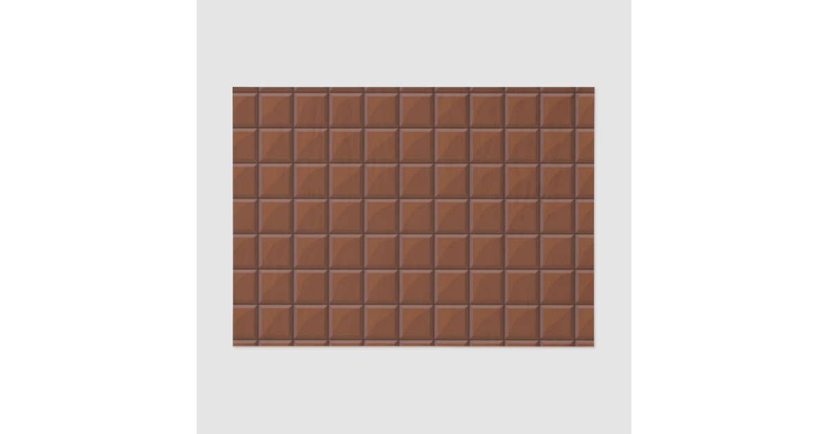 Milk chocolate tissue paper | Zazzle