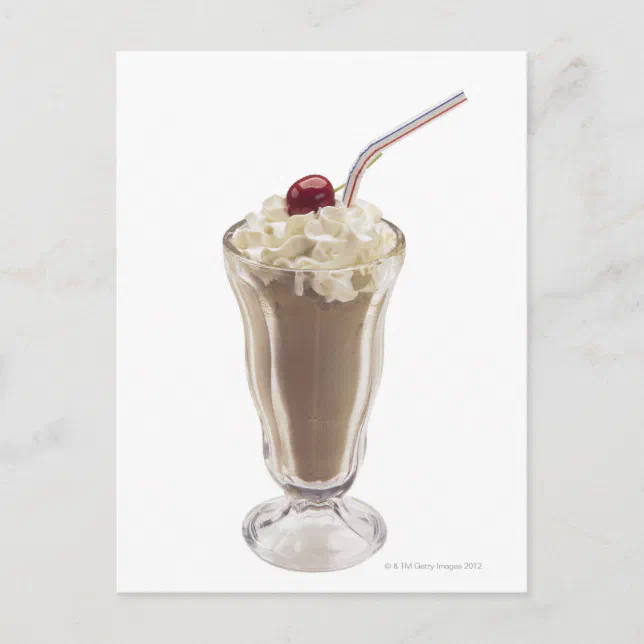 Milkshake Postcard | Zazzle