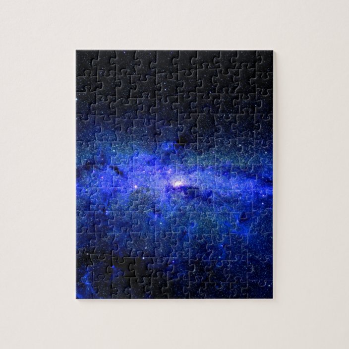 Milky Way Galaxy Space Photo Jigsaw Puzzle | Zazzle.com