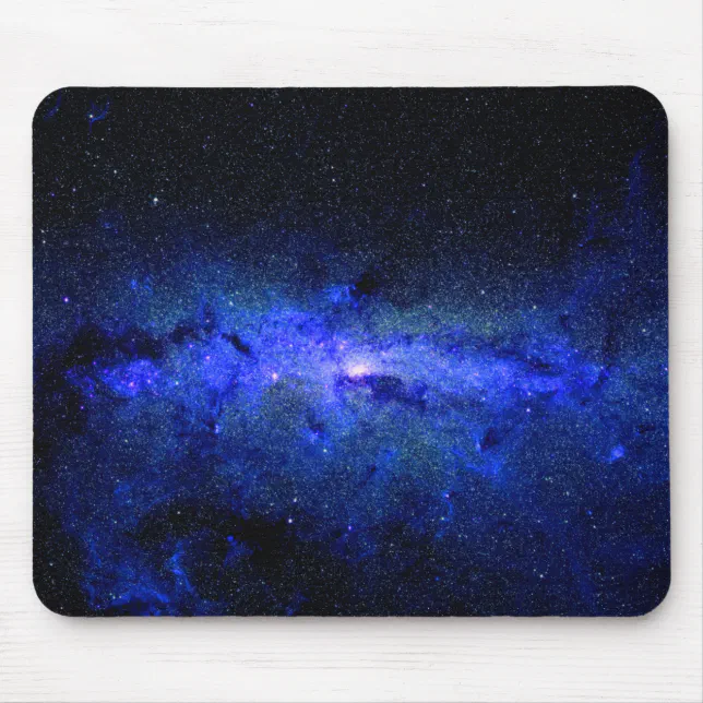 Milky Way Galaxy Space Photo Mouse Pad | Zazzle