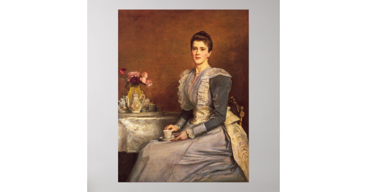 Millais - Mary Chamberlain 1891 Poster | Zazzle