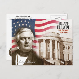 Millard Fillmore - 13th President of the U.S. Postcard | Zazzle