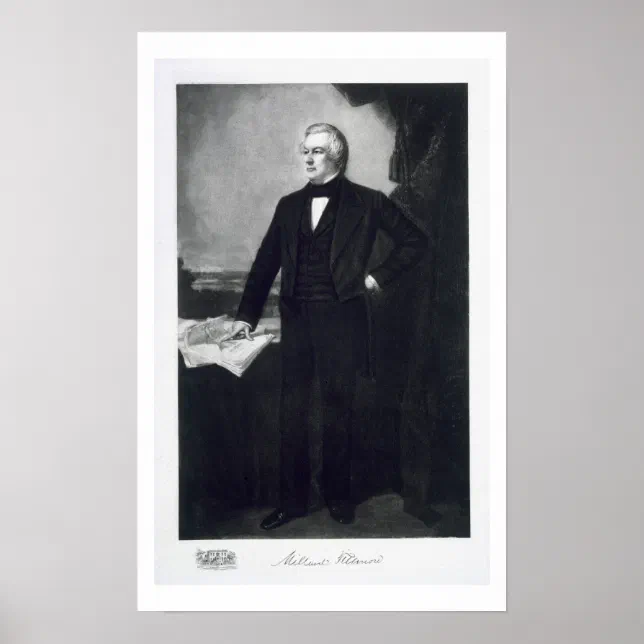 Millard Fillmore, 13th President of the United Sta Poster | Zazzle