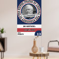 Millard Fillmore Presidential History Poster | Zazzle