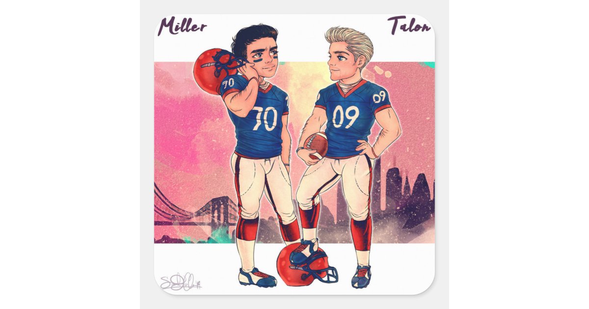 Miller and Talon Sticker | Zazzle