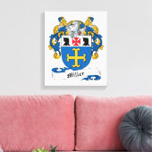 Miller Family Crest Canvas Print | Zazzle